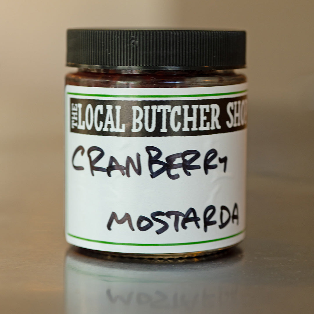 Cranberry Mostarda 4 oz $7 – The Local Butcher Shop